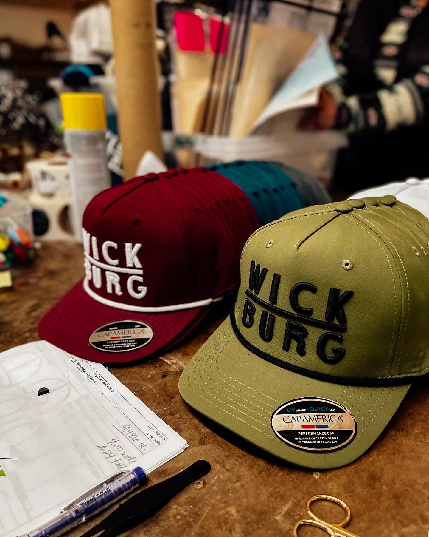Custom Embroidered Caps – Creations In Thread, LLC