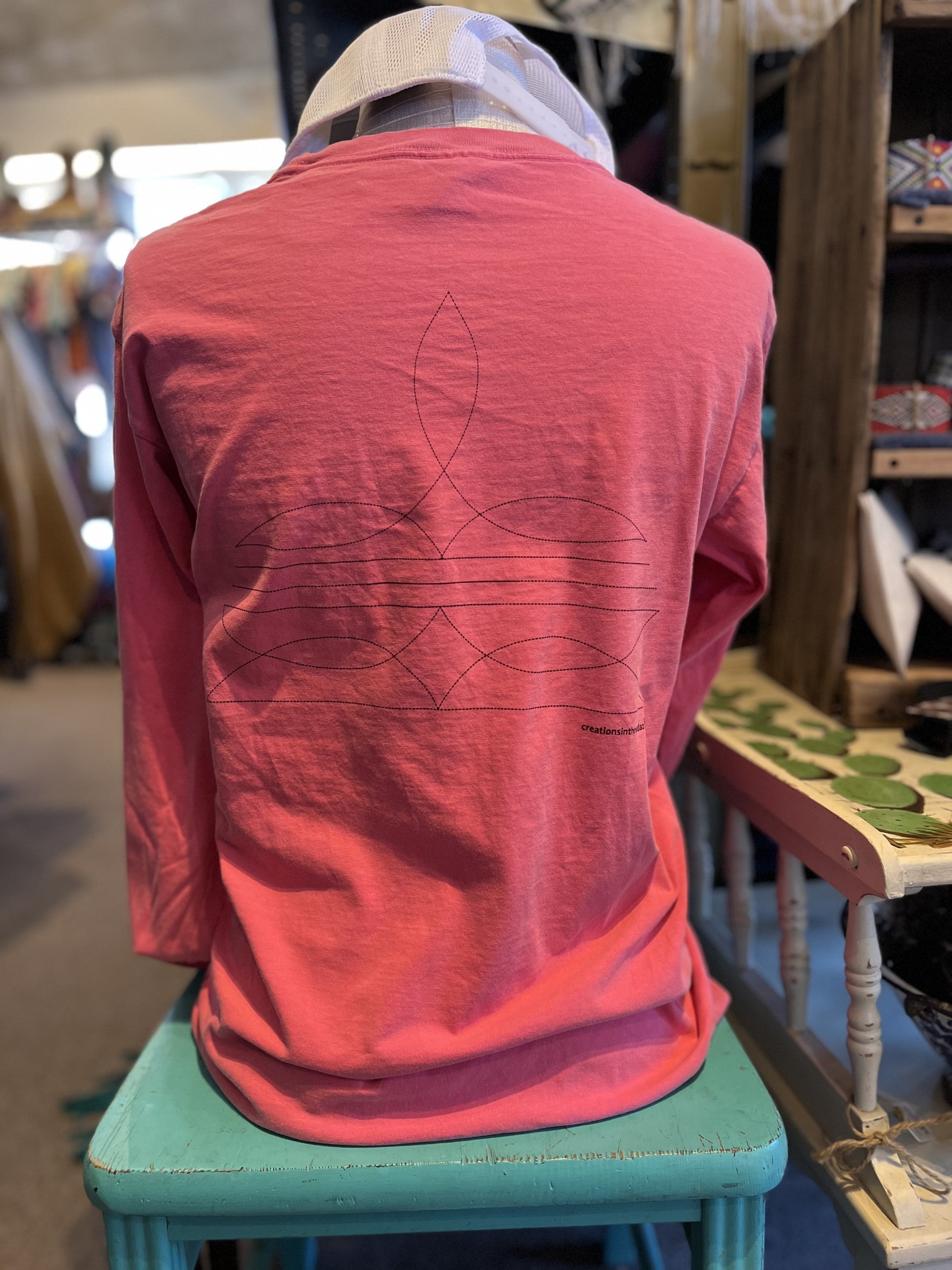 Boot Stitch Long-Sleeve – Creations In Thread, LLC